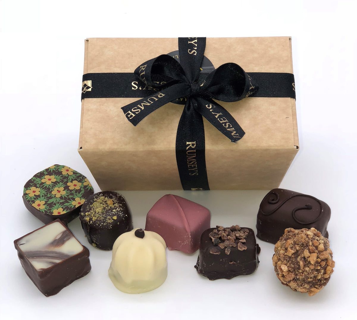 Rumsey's Small Chocolate Ballotin Box – Rumsey's Handmade Chocolates