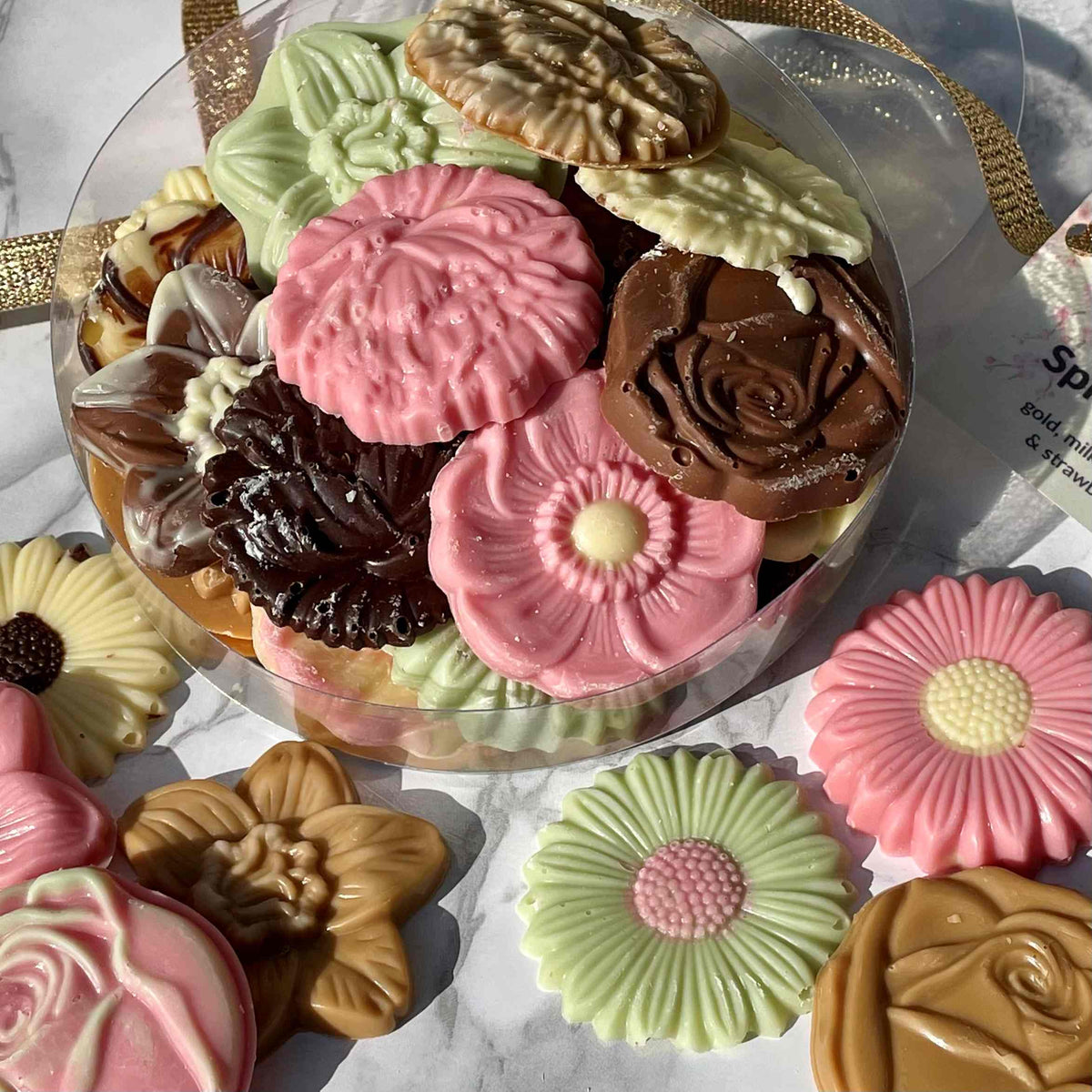 Chocolate Flowers – Rumsey's Handmade Chocolates